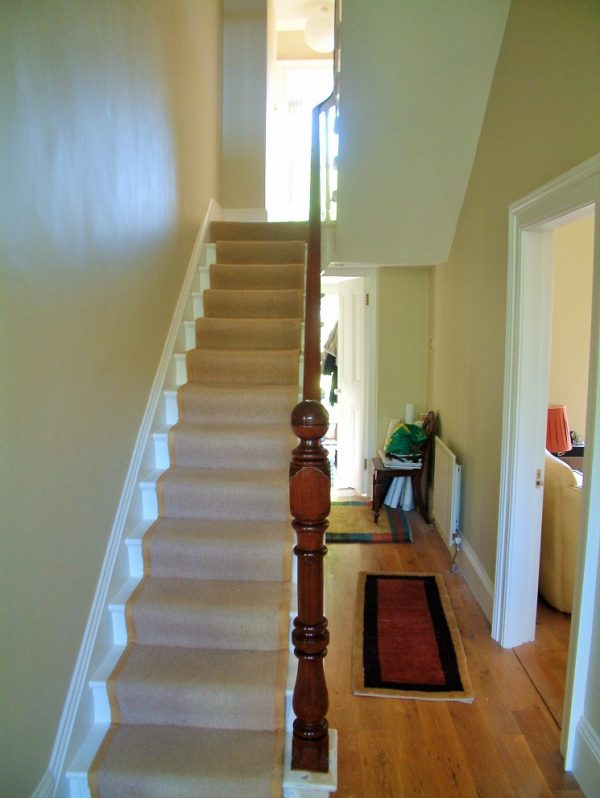 Restoring the handrail and staircase in a period home - Impressions.ie ...